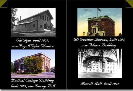 UVM Campus History 1900s