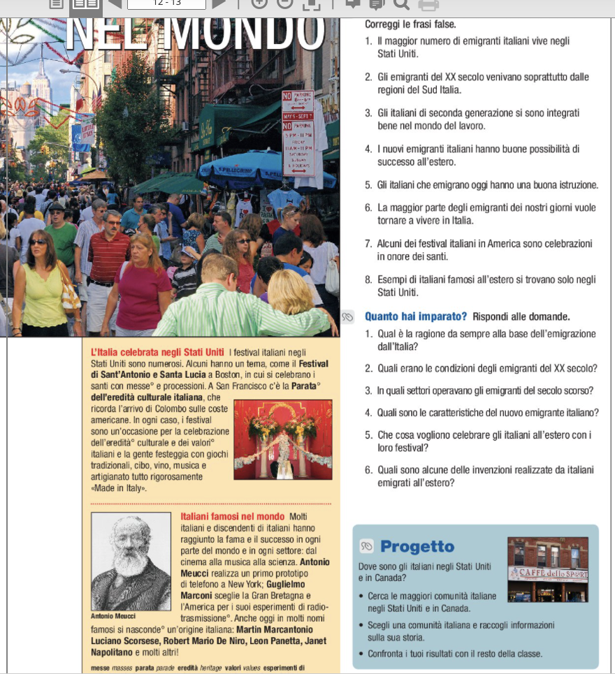 Italian 51 - syllabus